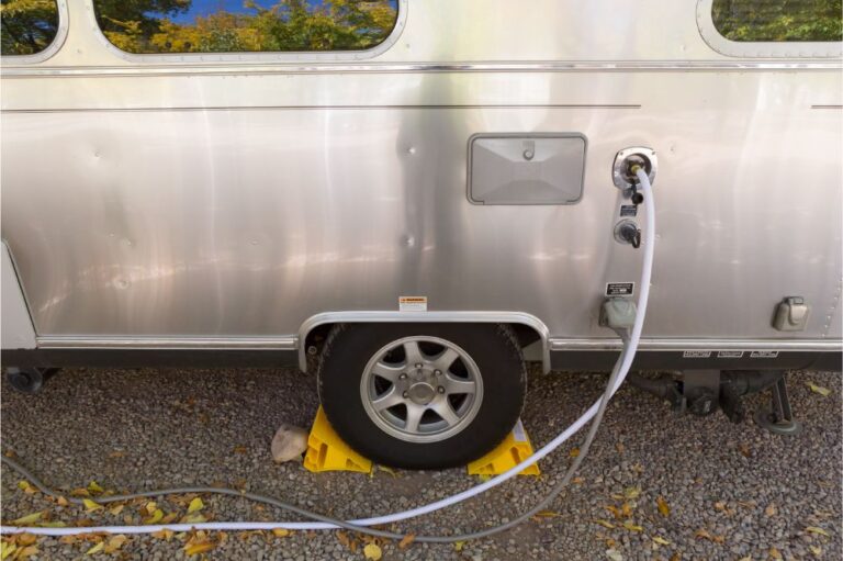 Best RV Wheel Chocks - Camper Front